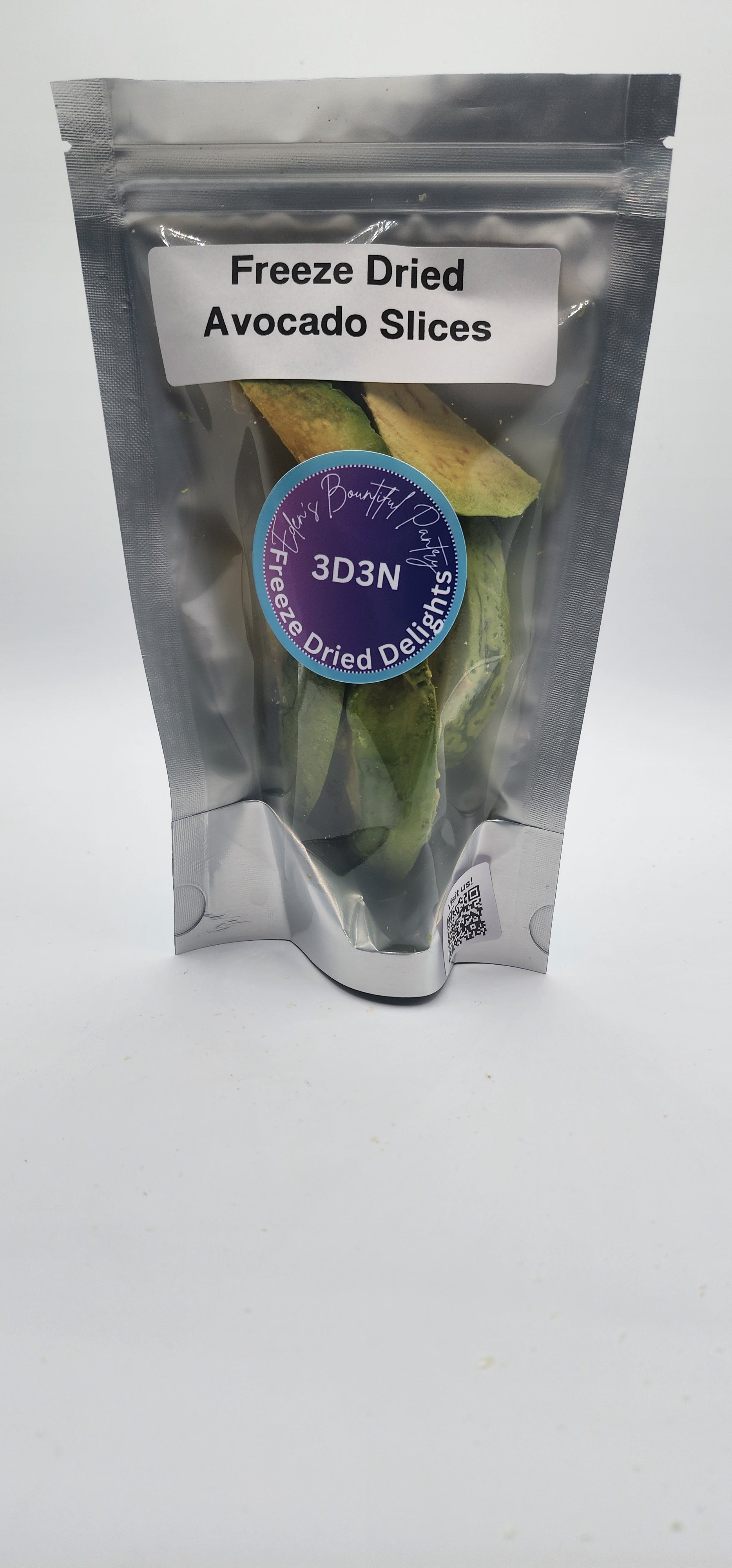 Freeze dried Avocado Slices – 3D3N Eden's Bountiful Pantry